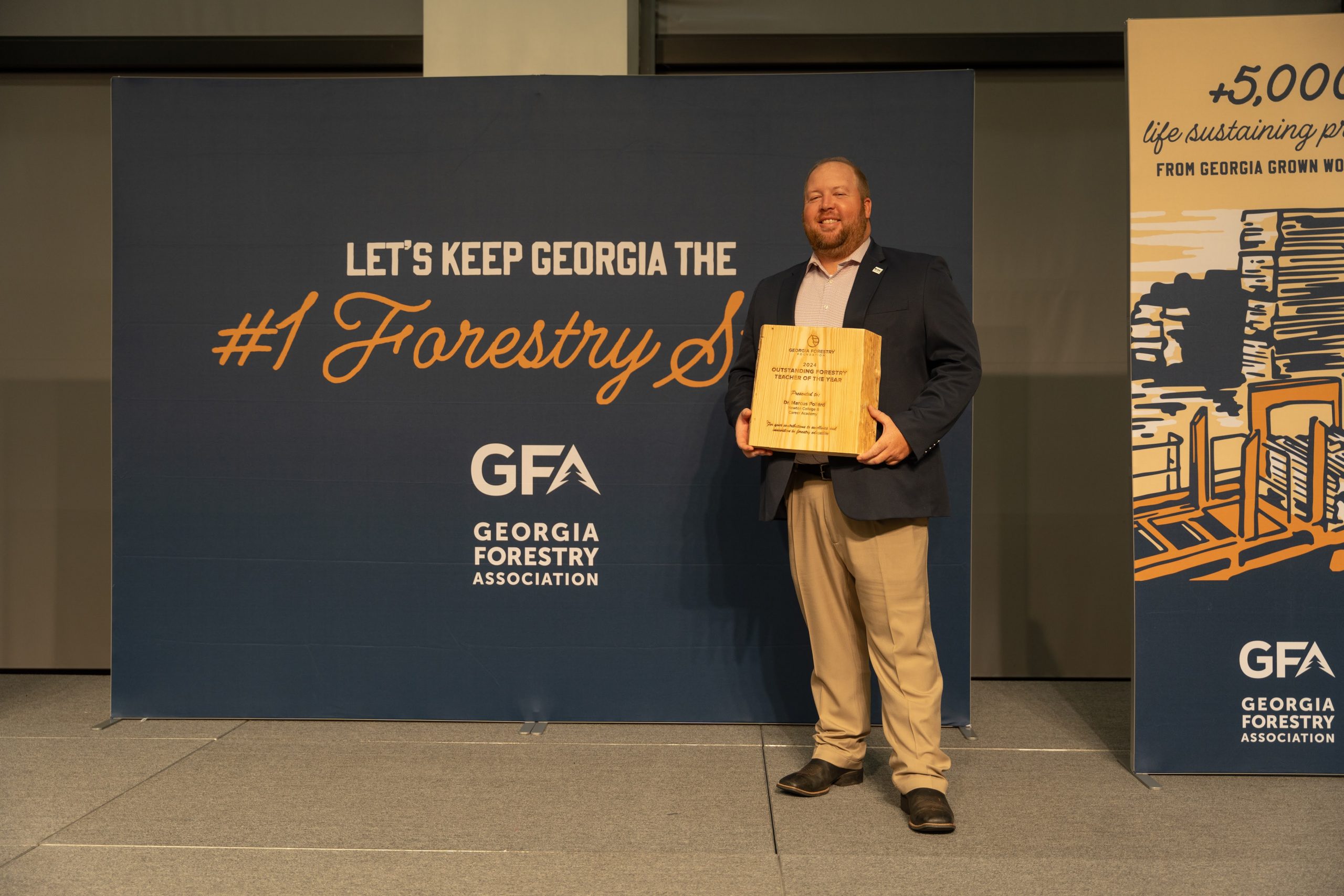 Dr. Marcus Pollard of Covington, Ga. Named 2024 Forestry Teacher of the ...